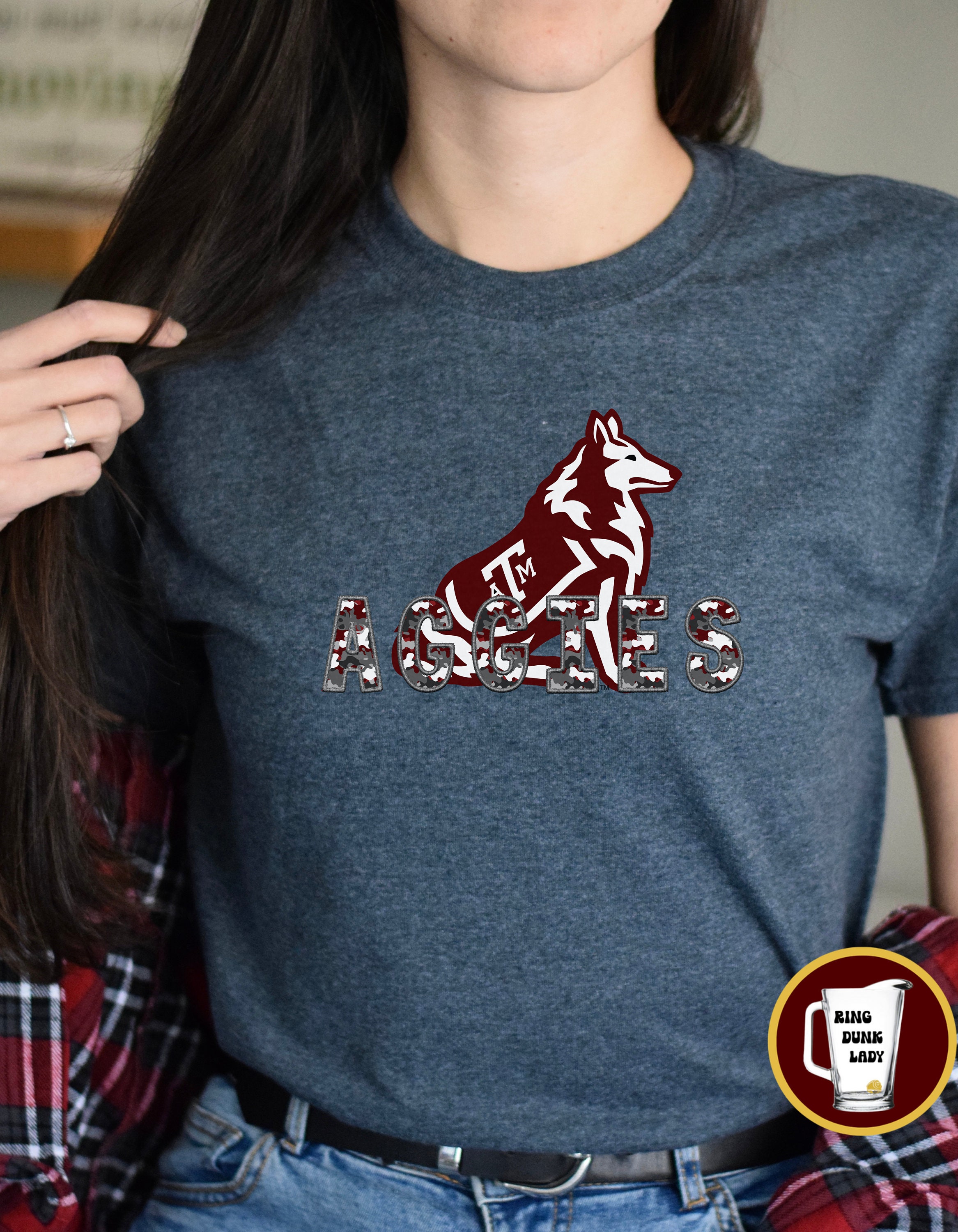 Aggies Miss Reveille, Texas A&M, Aggie Mom Shirt, Aggie Mom Tee ...