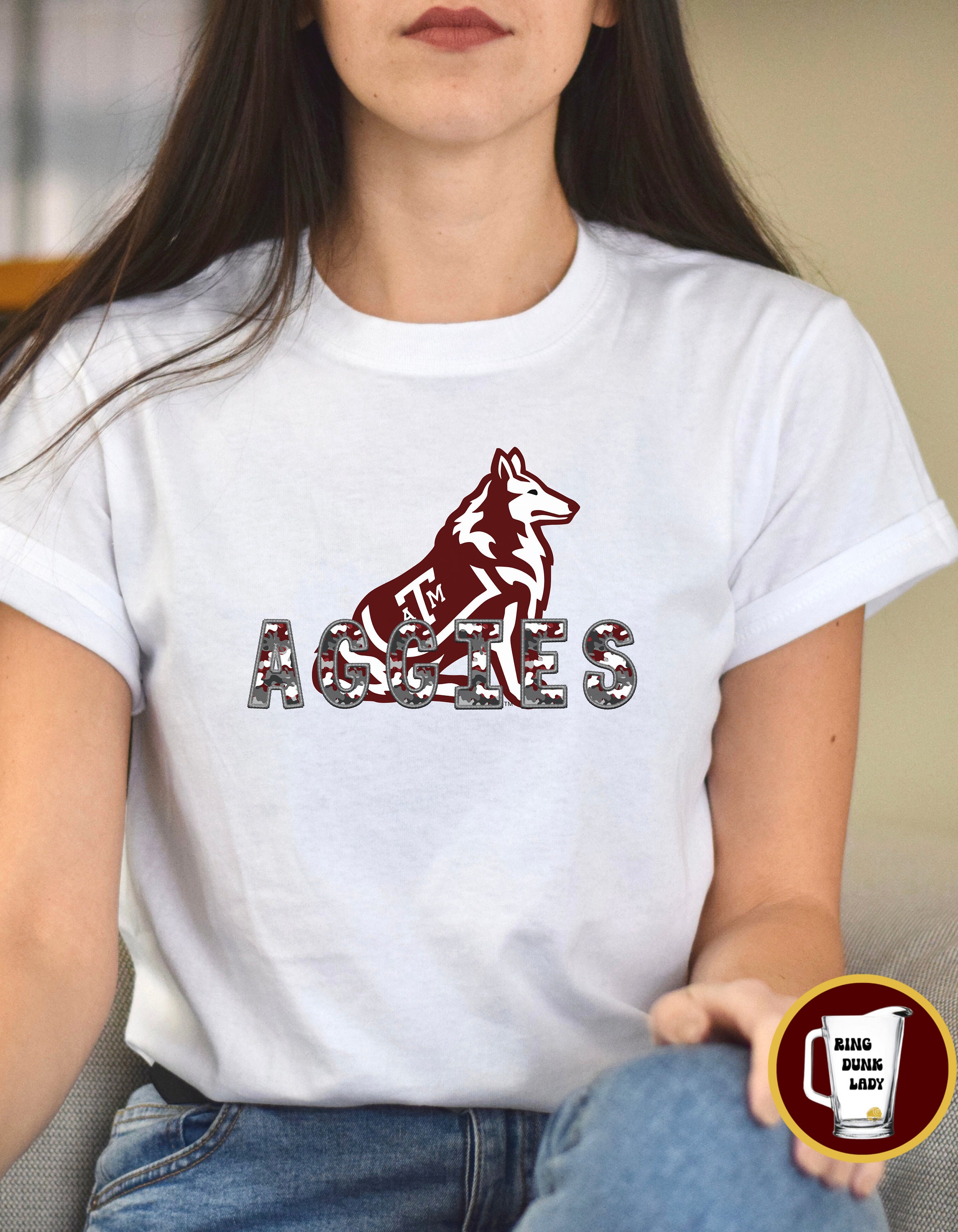 Aggies Miss Reveille, Texas A&M, Aggie Mom Shirt, Aggie Mom Tee ...