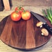 Butcher Block Style Walnut Lazy Susan - Etsy Canada