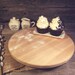 Butcher Block Style Maple Lazy Susan - Etsy Canada
