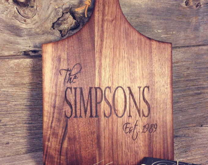 Butcher Block Style Walnut Lazy Susan - Etsy Canada