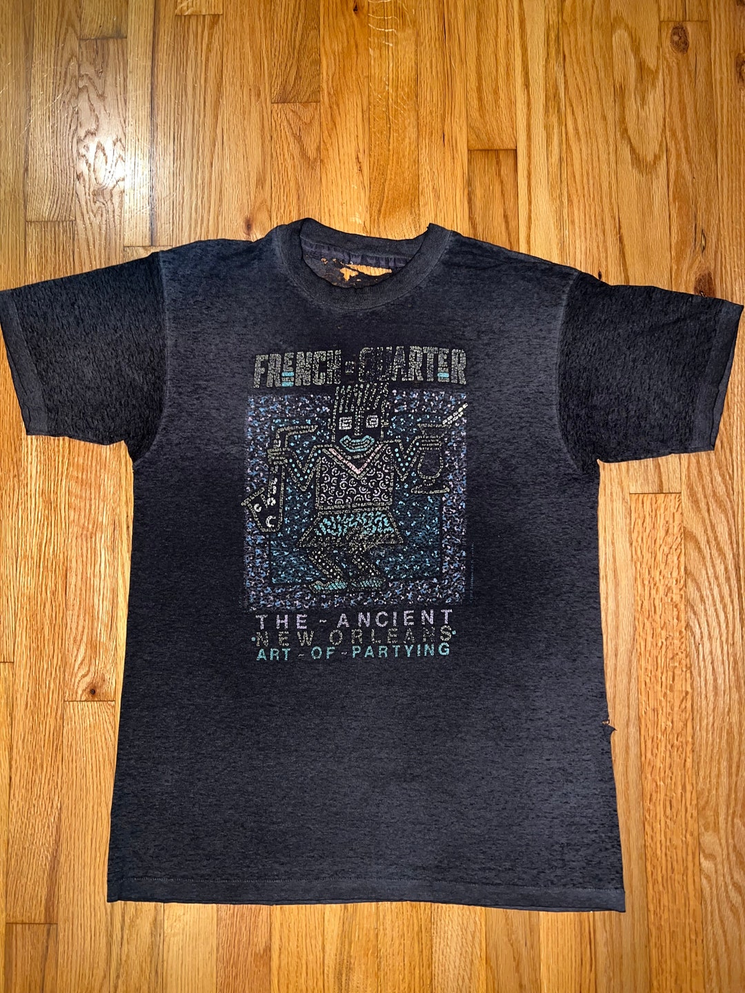 Vintage Threadbare French Quarter Tshirt - Etsy