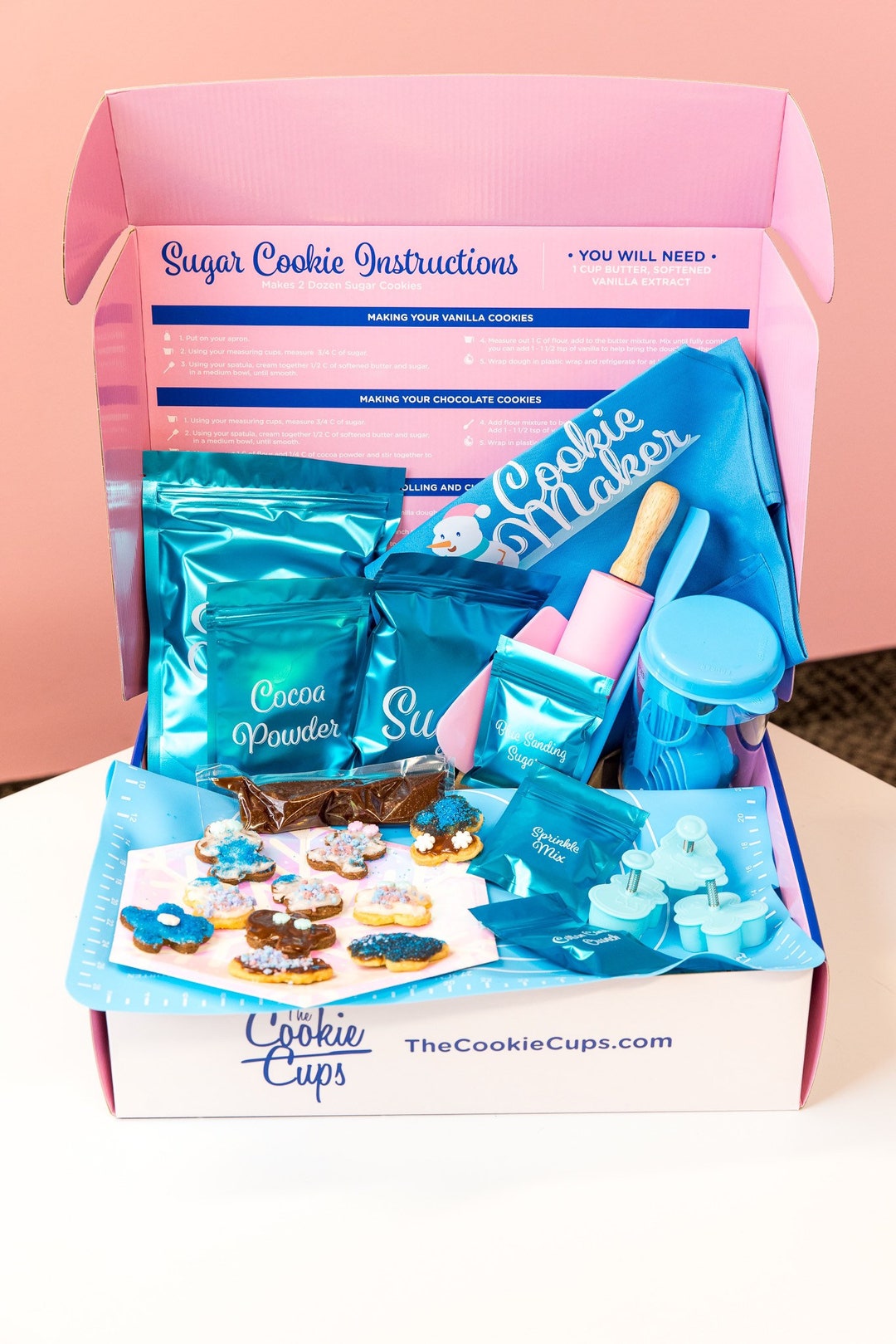 Winter Wonderland Cookie Baking Kit: Kids Baking Set - Etsy