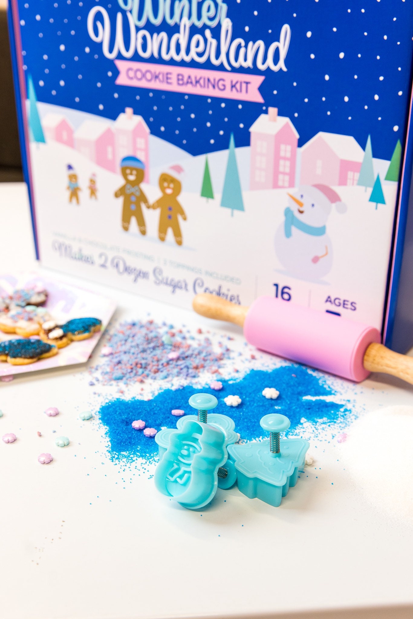 Winter Wonderland Cookie Baking Kit: Kids Baking Set - Etsy