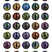 Dragon Eyes Collage Sheet, Creature Eyes, Cat Eyes, Cabochon Bottle Cap ...