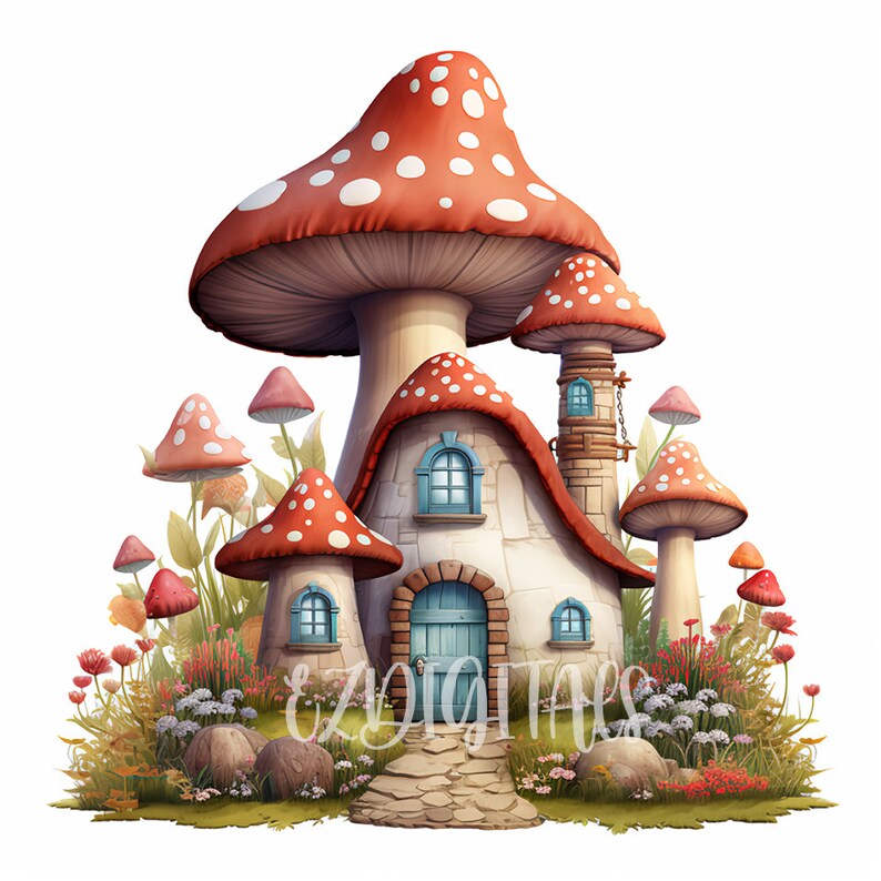 Toadstool Clipart Toadstool Illustration 16 High Quality Transparent ...