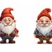 Cute Cartoon Gnome Clip Art 12 Transparent Pngs With Cute Cartoon Gnome ...