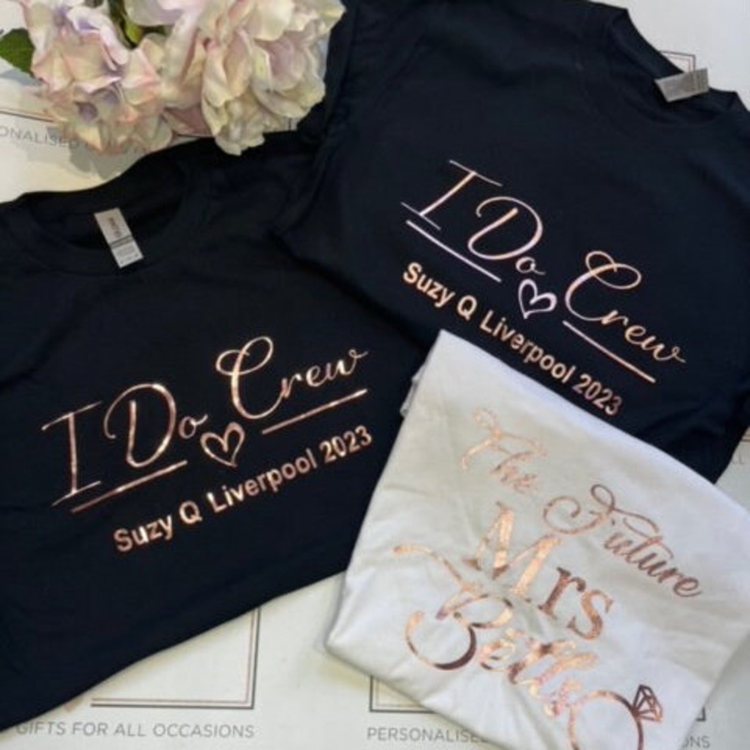 HEN T-shirt, Personalised Hen Tops, Hen Party T-shirt, Engagement Gift ...