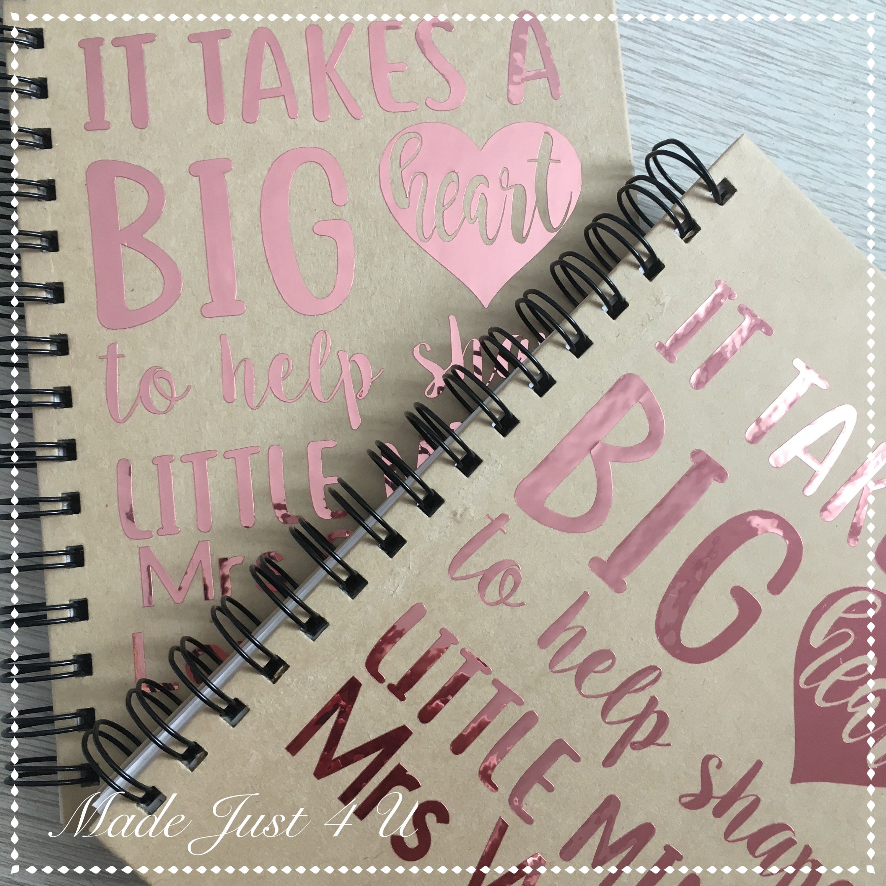 Teacher Gift Thank You Gift Notebook Teacher Notebooka5 - Etsy UK