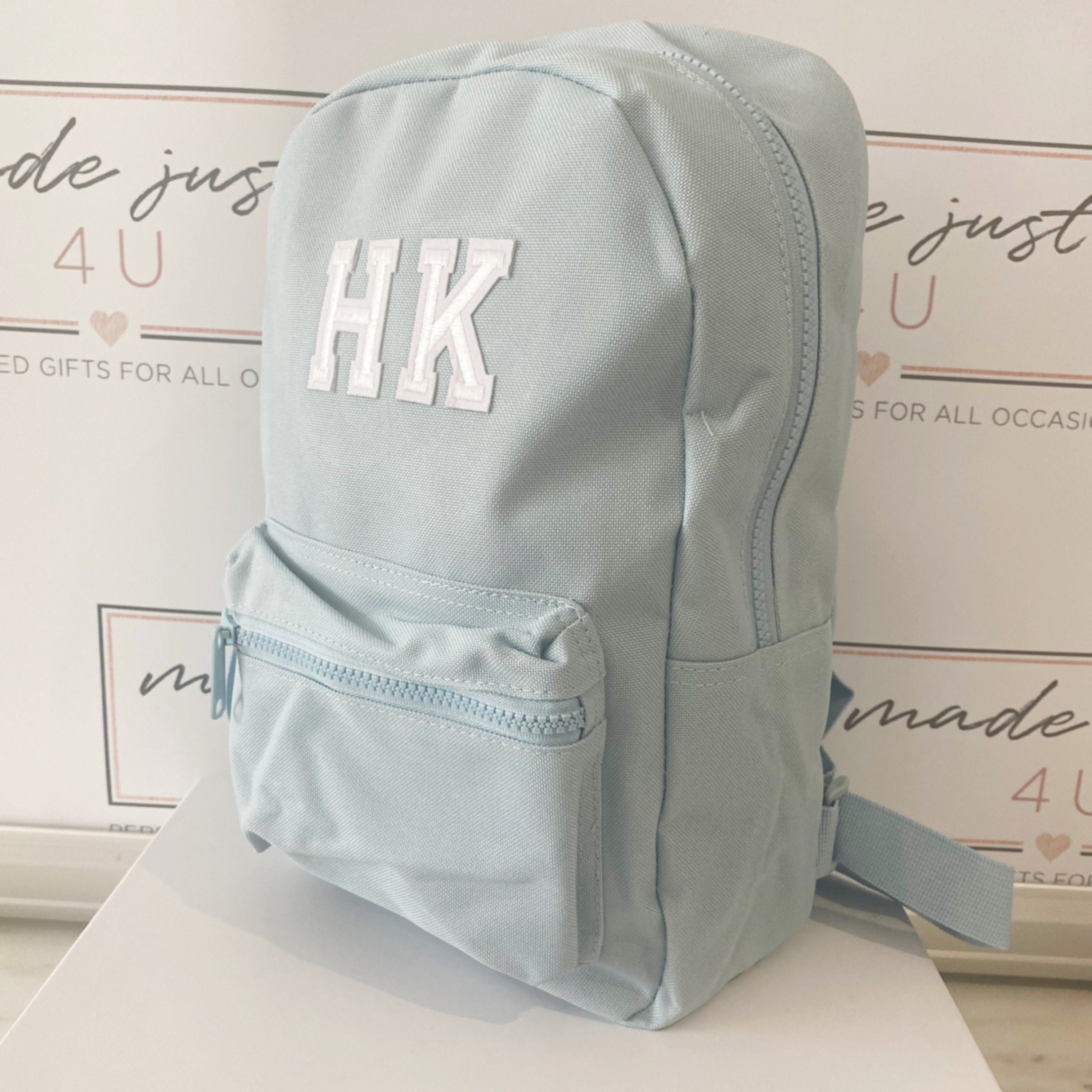 Initials Personalised Backpack Mini Rucksack Kids Gift - Etsy UK