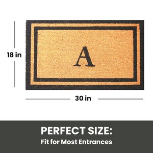 Personalized Monogram Door Mat Coco Collection Non-slip - Etsy