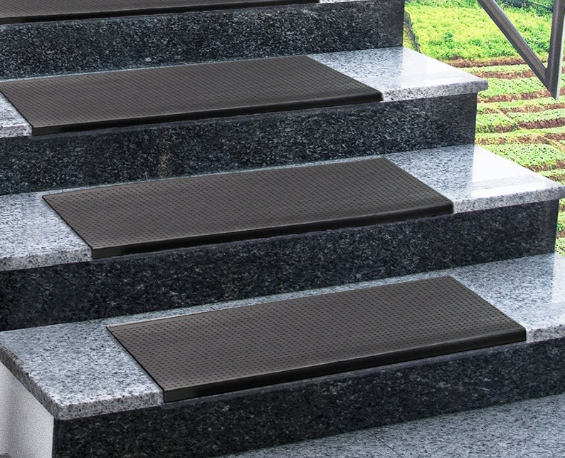Envelor Indoor Outdoor Non Slip Step Mats Stair Treads Rubber Etsy