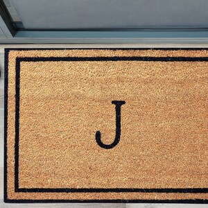 Personalized Monogram Door Mat Coco Collection Non-slip - Etsy
