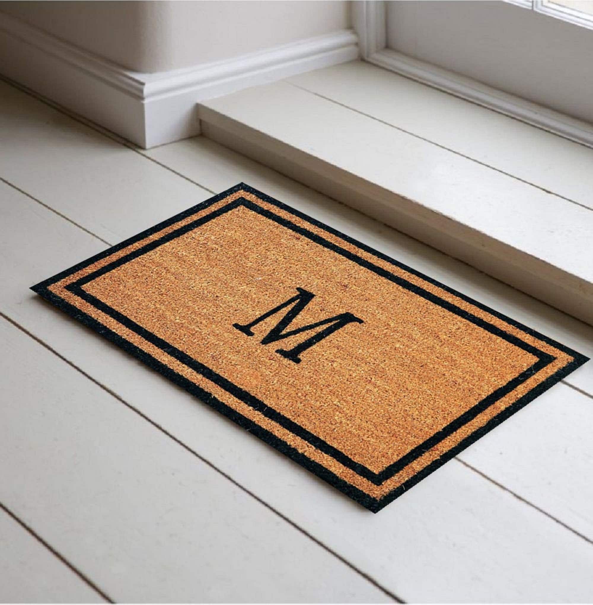 Personalized Monogram Door Mat Coco Collection Non-slip - Etsy UK Personalized Monogram Door Mat Coco Collection Non-slip - Etsy UK
