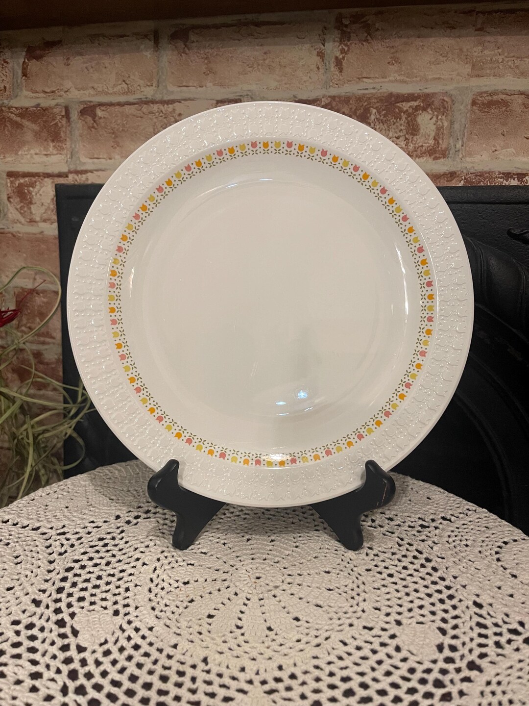 Vintage Corning Centura April Tulip Dinner Plate - Etsy