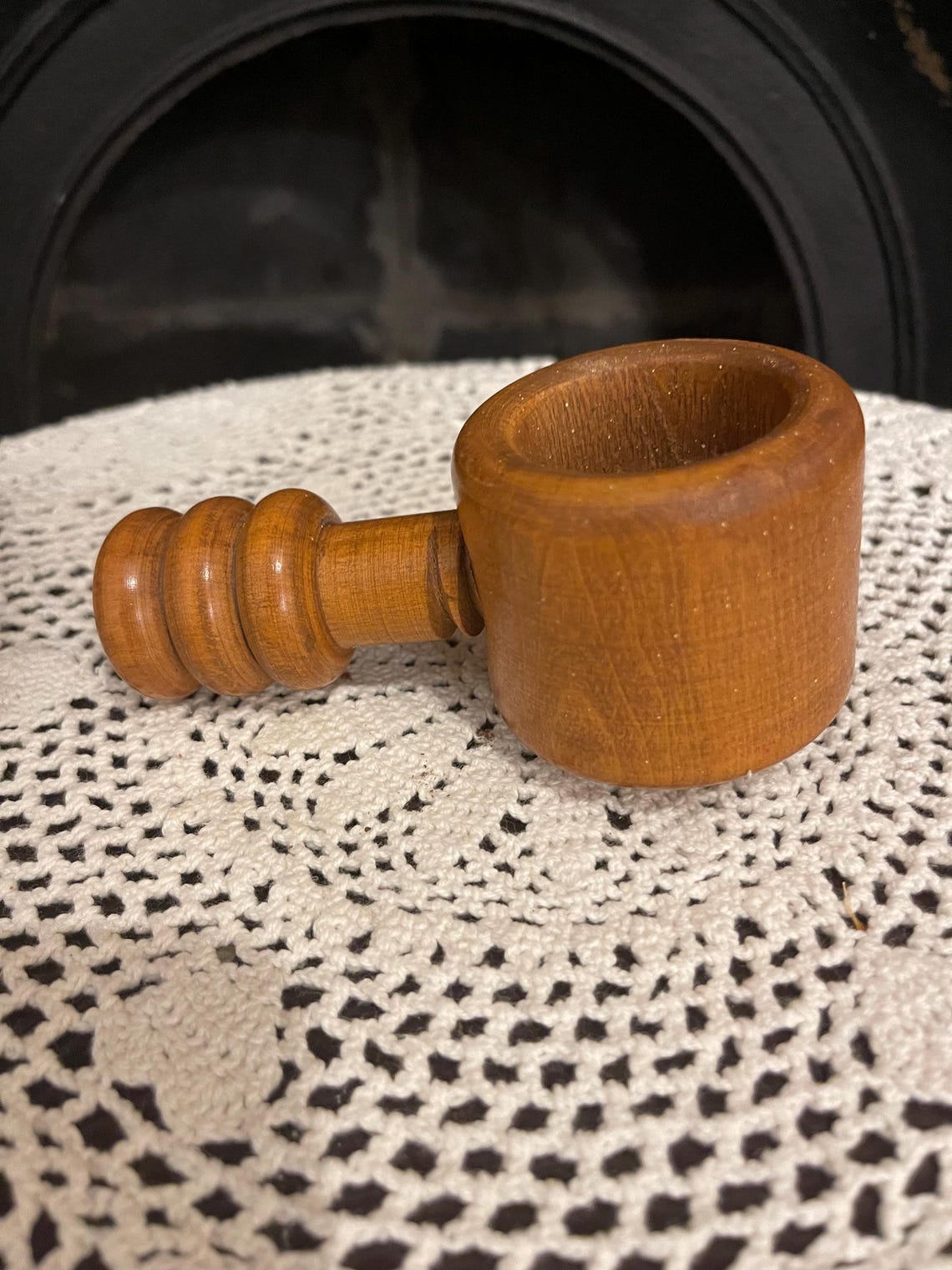 Vintage Wooden French Nutcracker Screw Type Crank Nut Cracker - Etsy