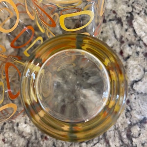 Set of 4 Atomic Amoeba Iced Tea Drinking Glasses / MCM - Etsy