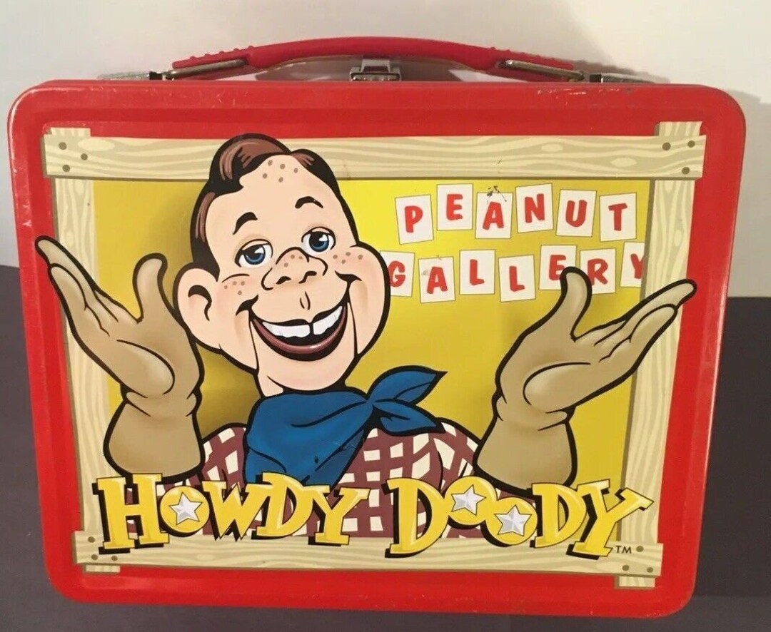 2002 Howdy Doody Peanut Gallery Metal Lunchbox Collectible - Etsy