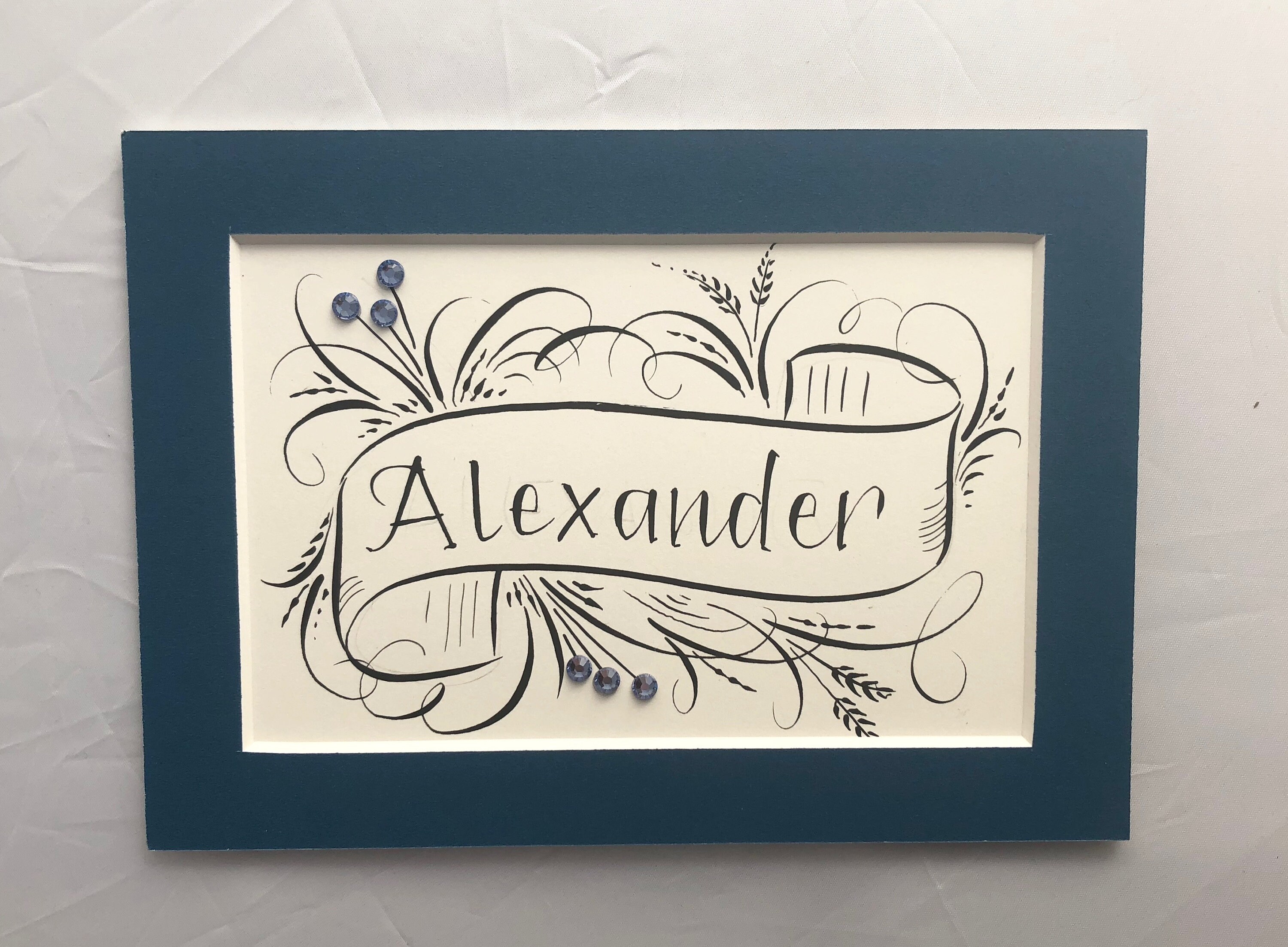 Custom Hand Calligraphy Names Made to Order | Etsy