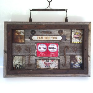 Rustic Art-beer-whiskey-man Cave-bar-restaurant Decor-indoor Outdoor ...