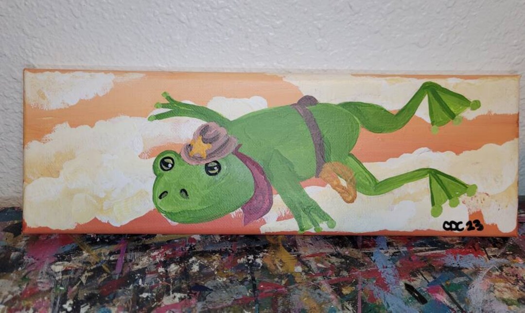 Cowboy Frog, Western Art, Sheriff, Animal Art, Cowboy Painting, Cowgirl ...