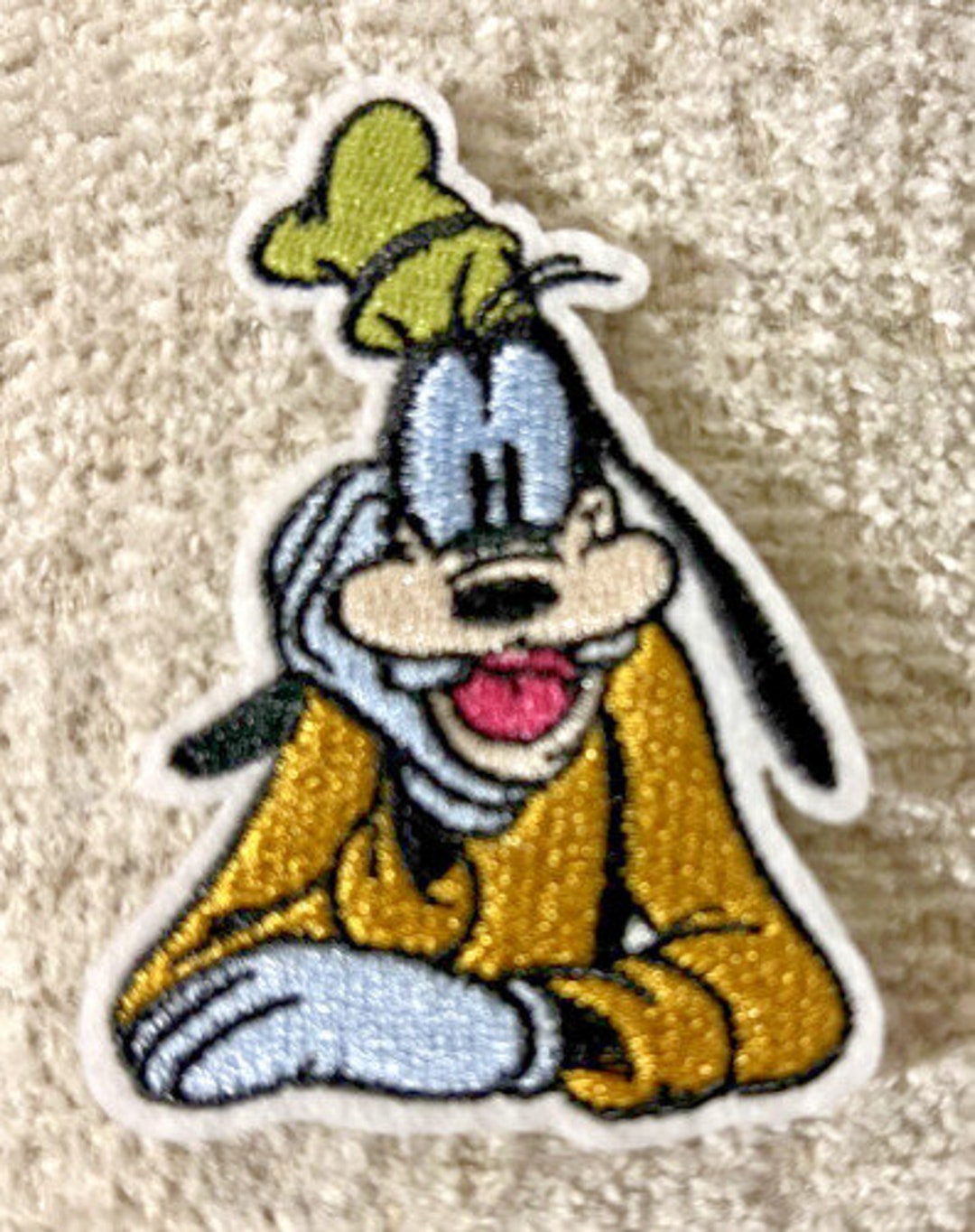 Goofy Patch Classic Disney Embroidered Iron-on Patch 3 1/8 - Etsy