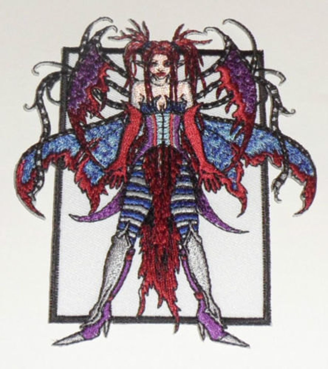 Amy Brown Bedlam Fairy Embroidered Iron-on Patch - Etsy