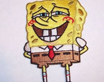 Spongebob Patch - Etsy