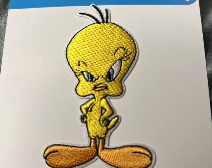Looney Tunes Sassy Tweety Bird Embroidered Iron on Patch 3 - Etsy