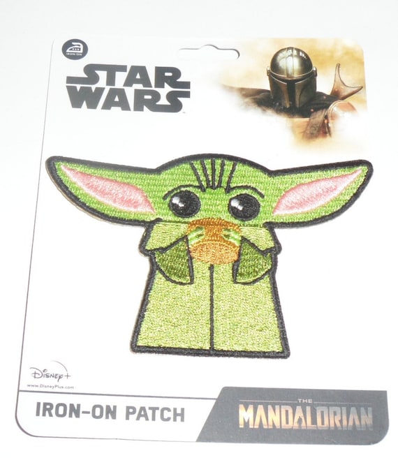Star Wars Baby YODA Mandalorian Embroidered Iron on Patch 3 - Etsy