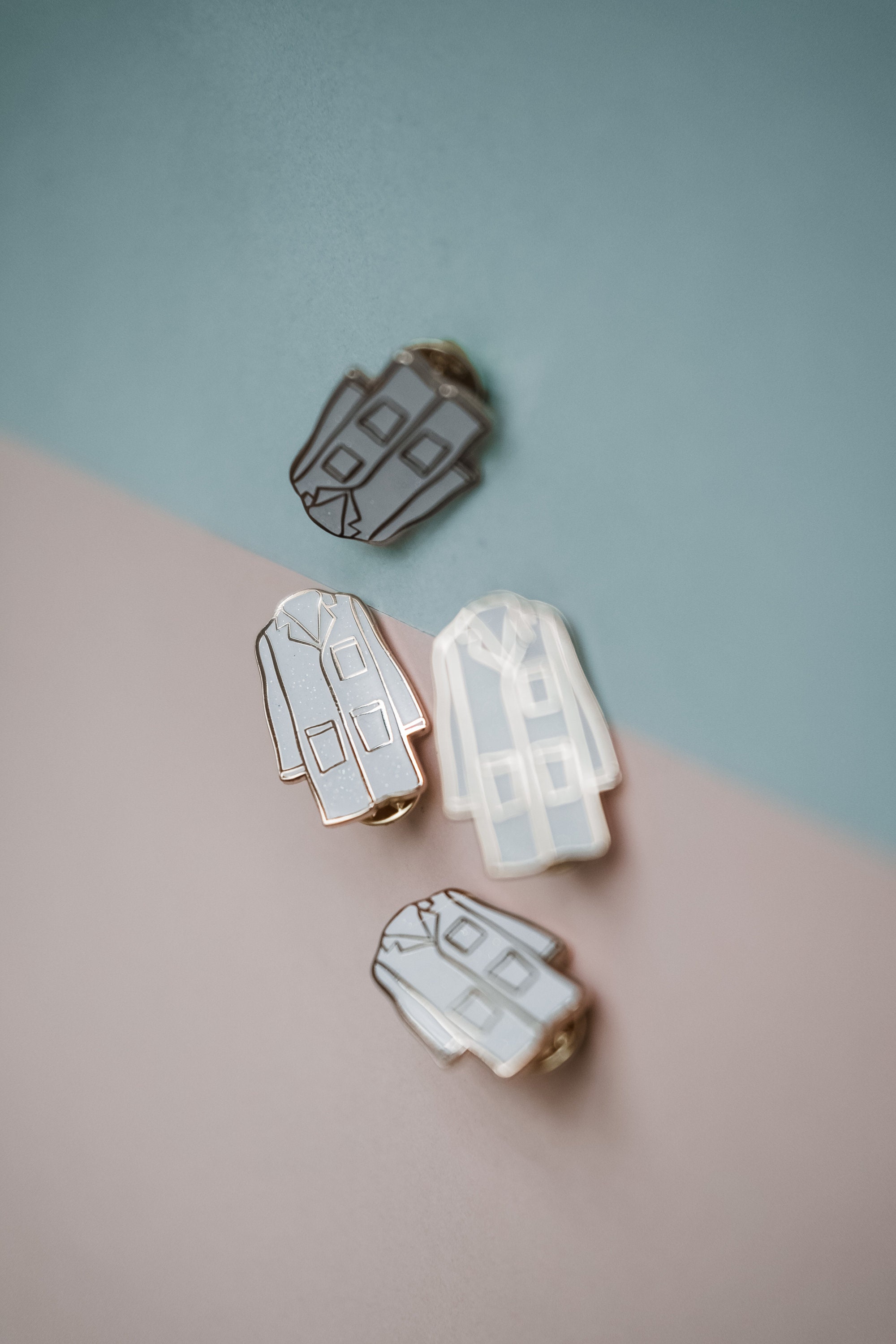 Laboratory Coat Enamel Pin - Etsy