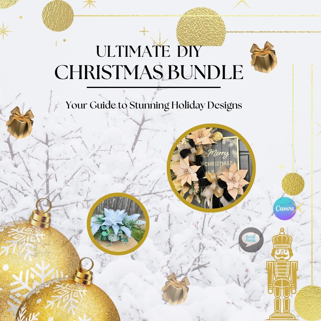 Ultimate DIY Bundle, Christmas Bundle, Teachable, PDF, Creator's ...