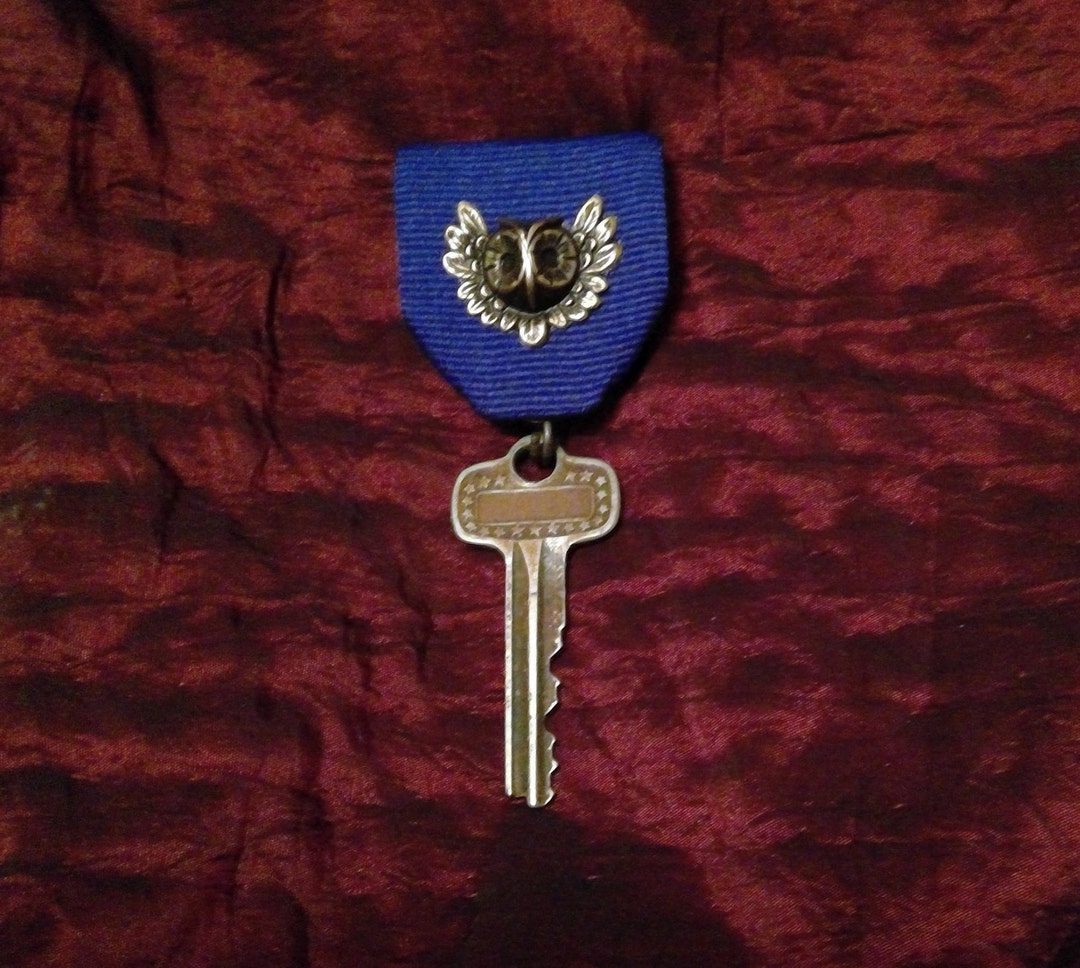 Wisdom's Key: Vintage 1930s Star-lined Key and Mystical, Mythic Brass ...