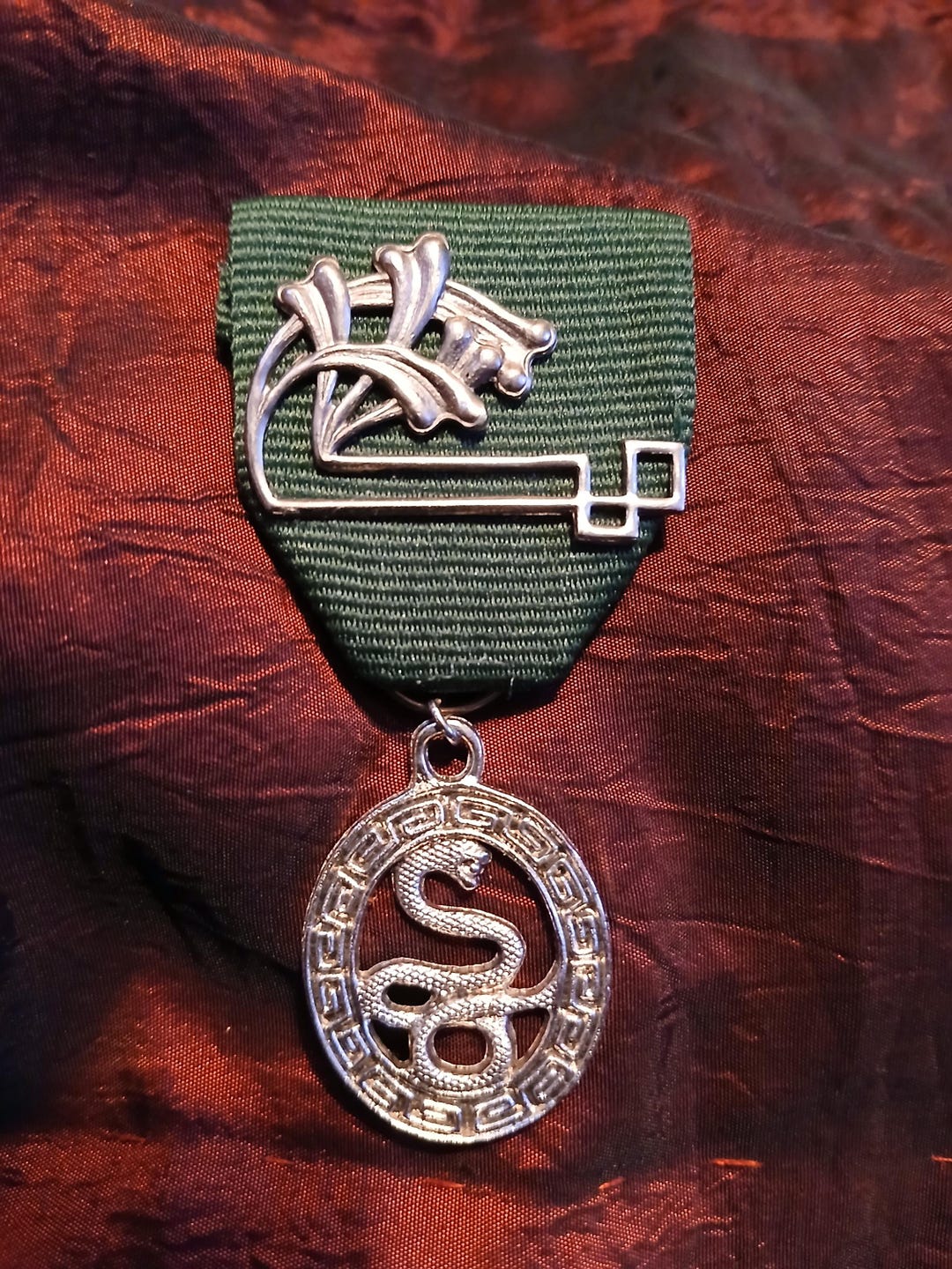 Art Nouveau Serpentine, Year of the Snake Medal: Bold Art Nouveau ...