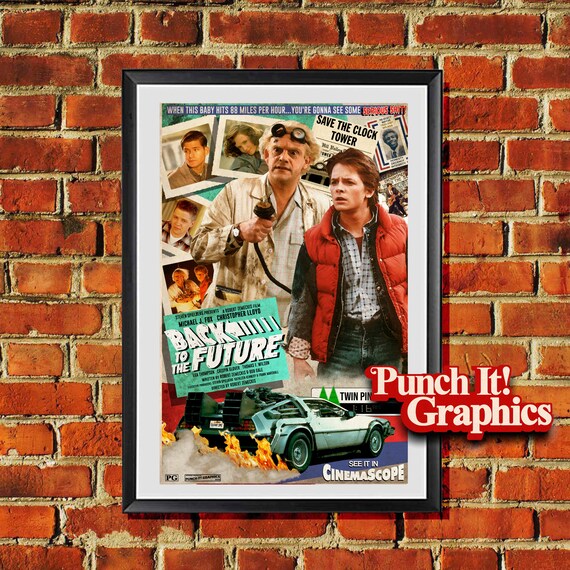 Back To The Future Trilogy Poster