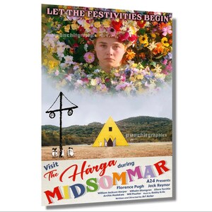 Midsommar Horror Movie 2019 Original Artwork Alternative Movie Poster ...