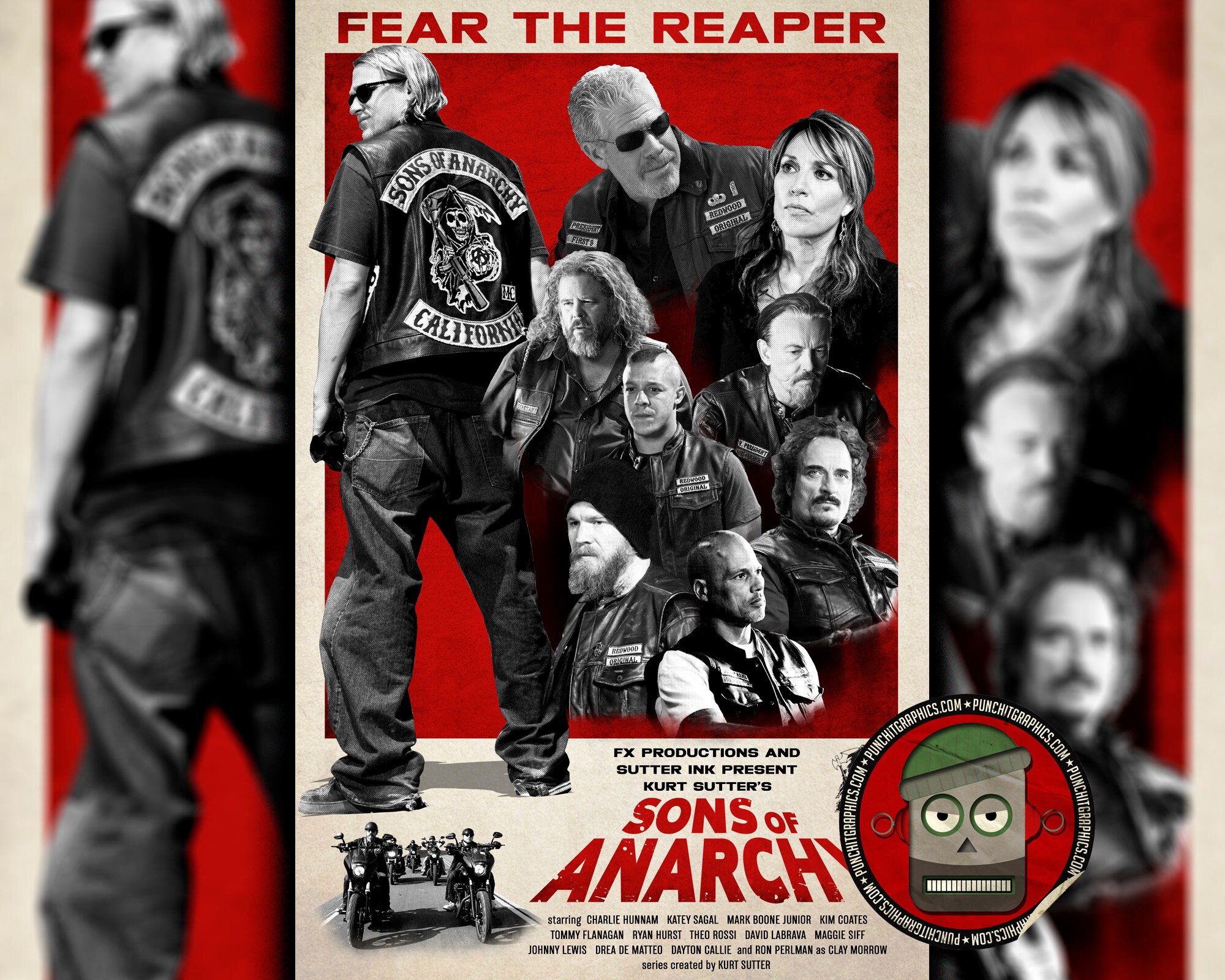 Sons Of Anarchy Season 4 Poster