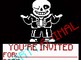 Undertale Birthday Invitations Sans Digital Download 5x7 - Etsy Canada
