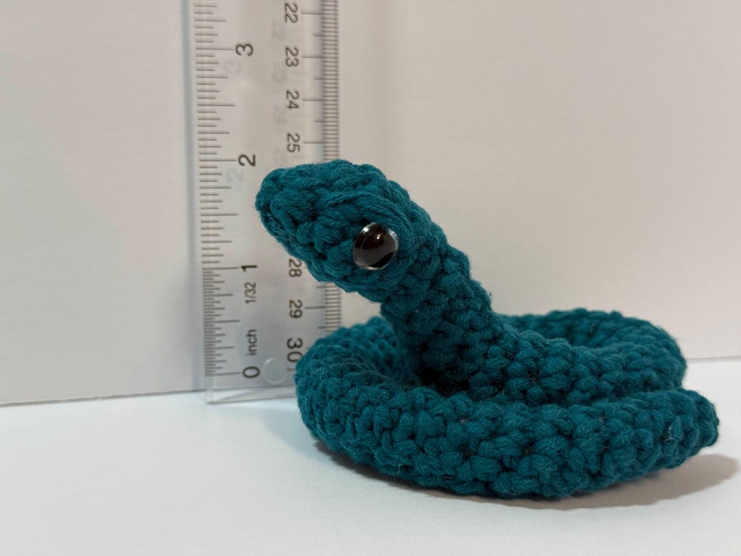 Mini Crochet Snake - Etsy