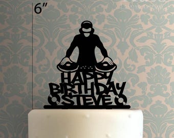 Dj Cake Topper | Etsy