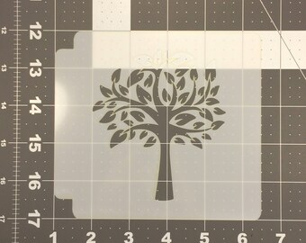 Tree stencil | Etsy