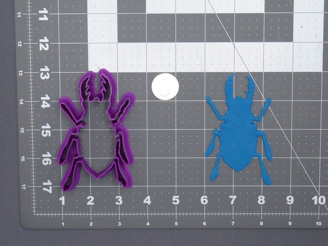 Stag Beetle 266-F178 Cookie Cutter Silhouette - Etsy
