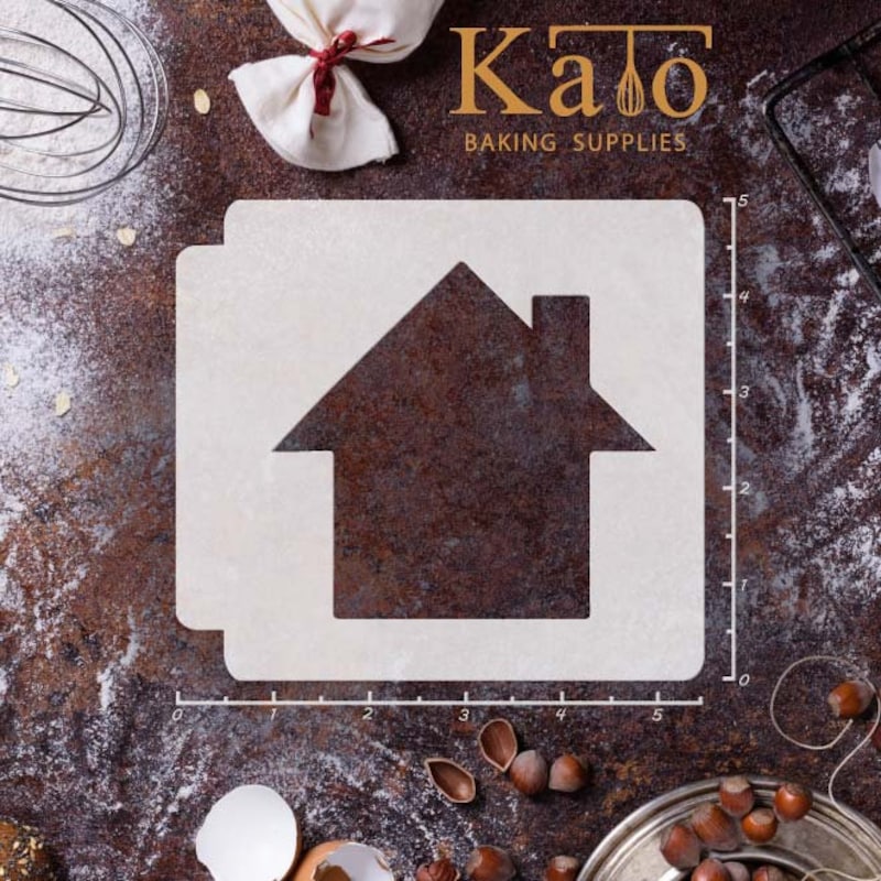 House Stencil - Etsy