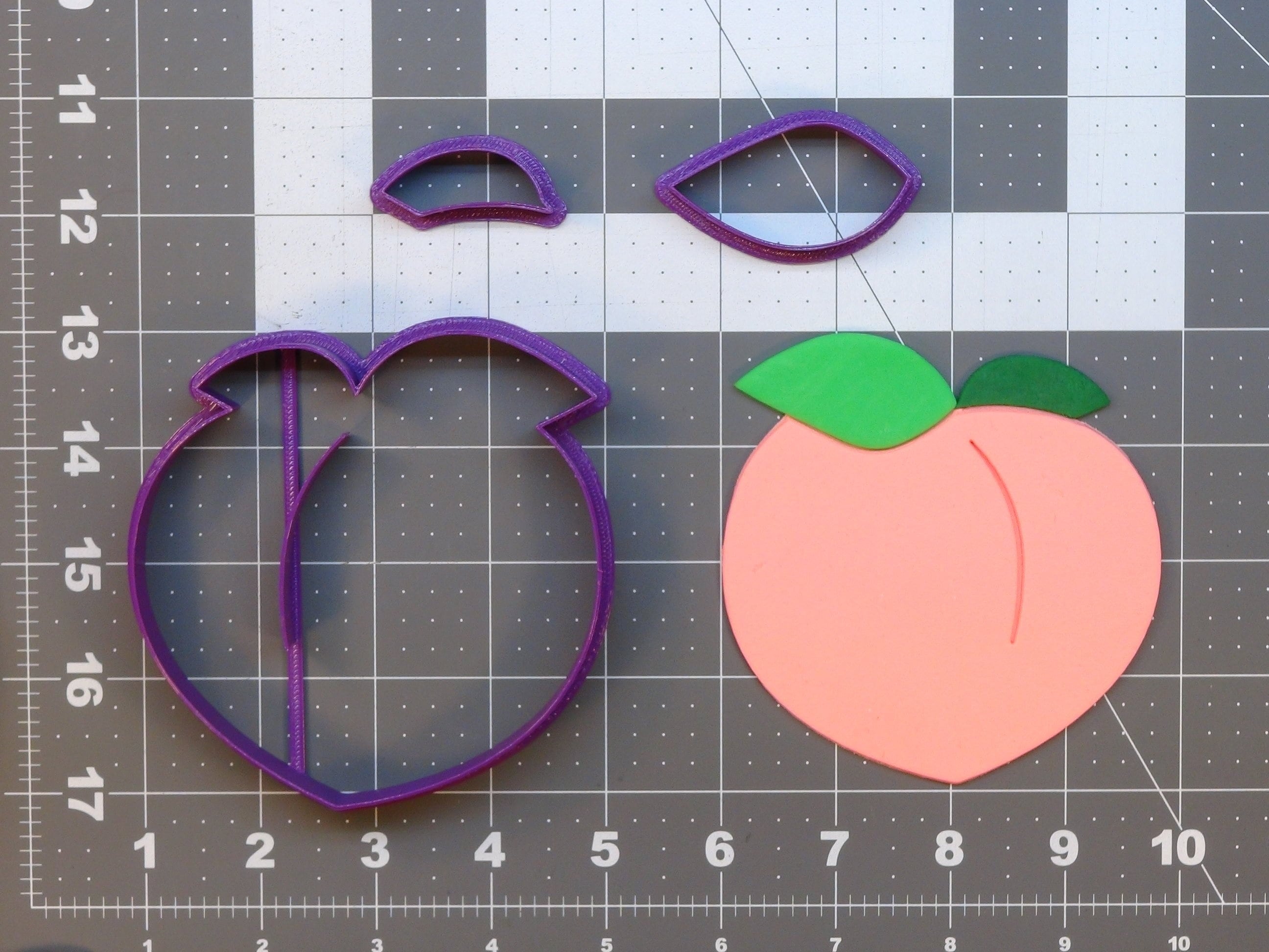 Peach 266-A277 Cookie Cutter Set | Etsy