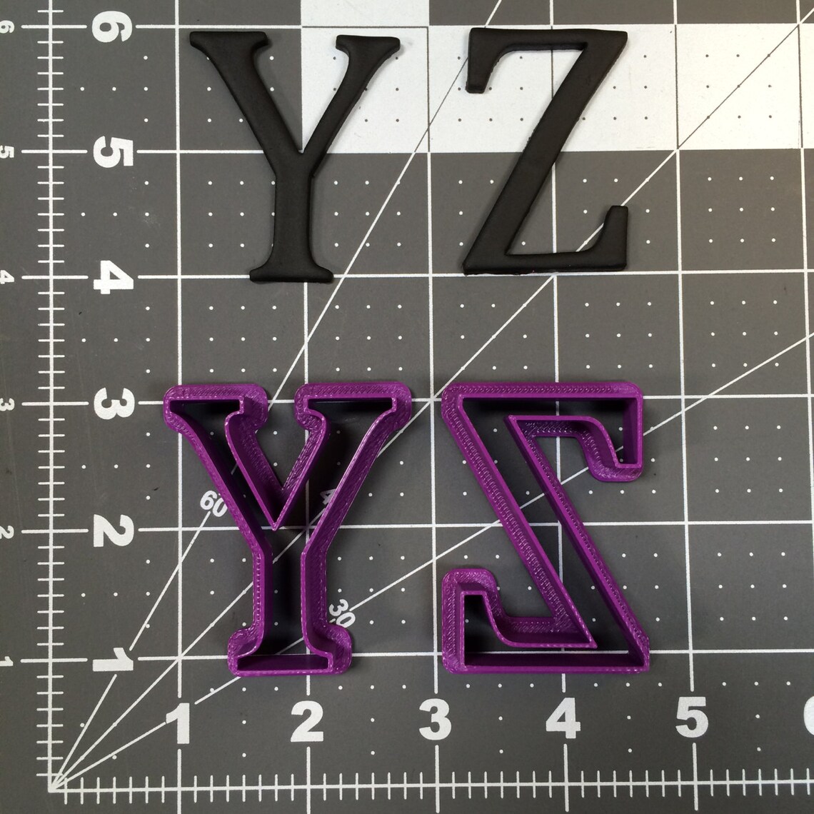 Cambria Math Font Uppercase Cookie Cutter Full Set - Etsy