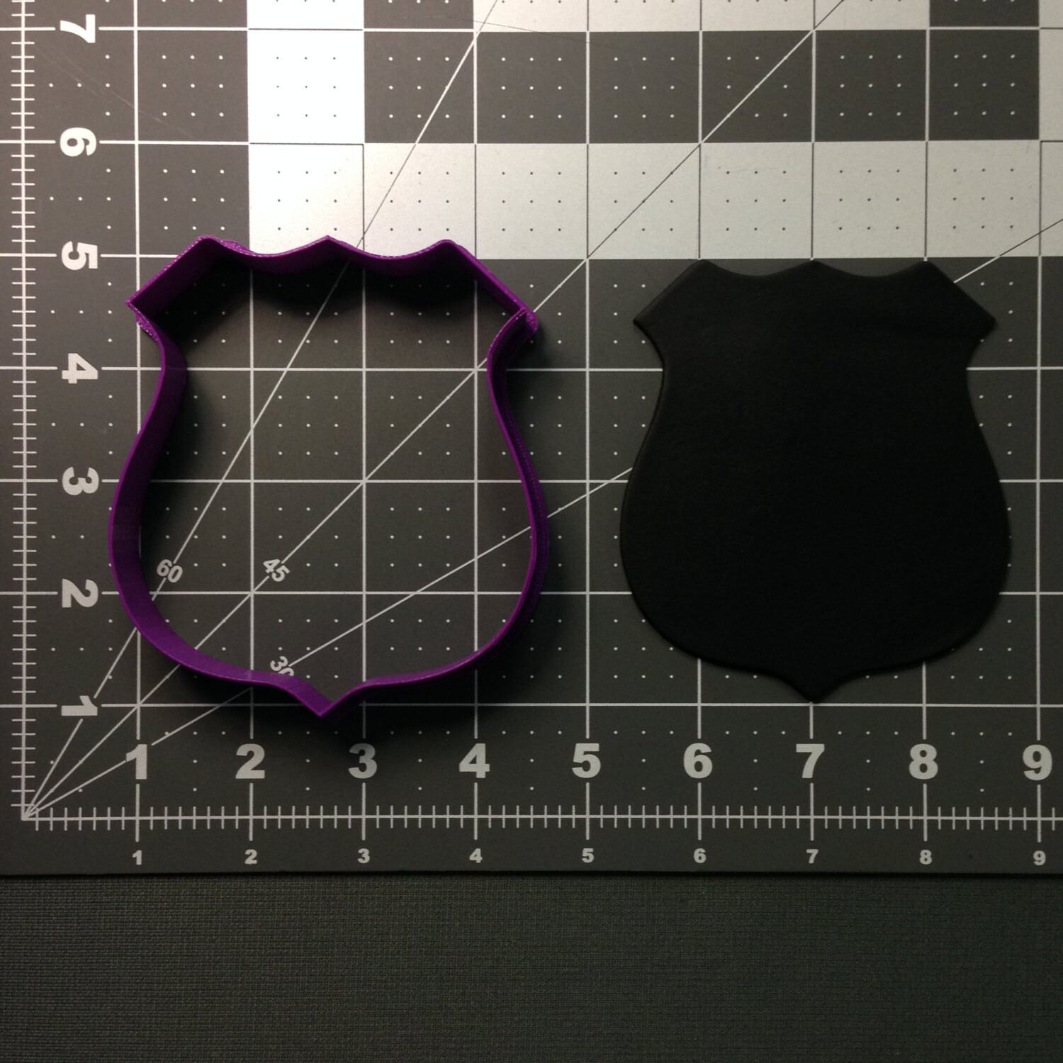 Police Badge 100 Cookie Cutter - Etsy