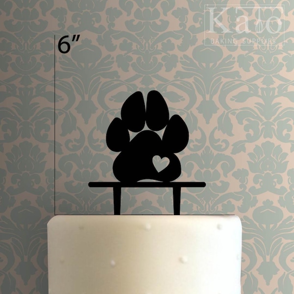 Dog Cake Topper - Etsy