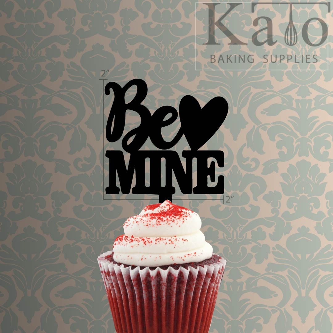 Be Mine 228-034 Cupcake Topper - Etsy