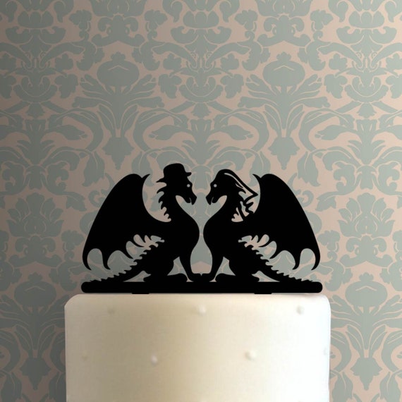 Dragon Wedding 225-A397 Cake Topper - Etsy