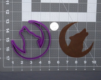 Howling Wolf Cookie Cutter / Howling Dog Cookie Cutter / - Etsy